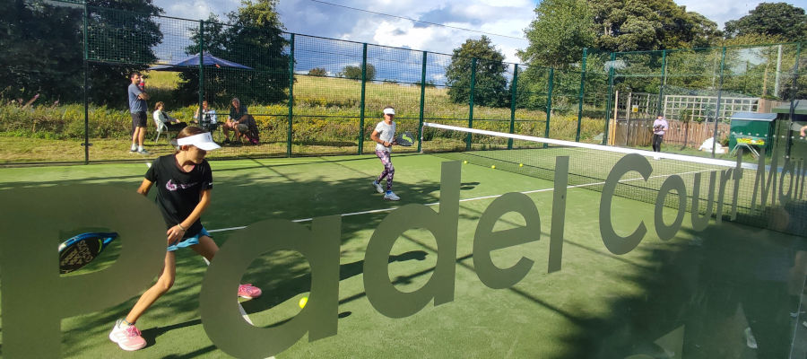 Learn to play padel, classes at all levels at Edinburgh padel courts ...
