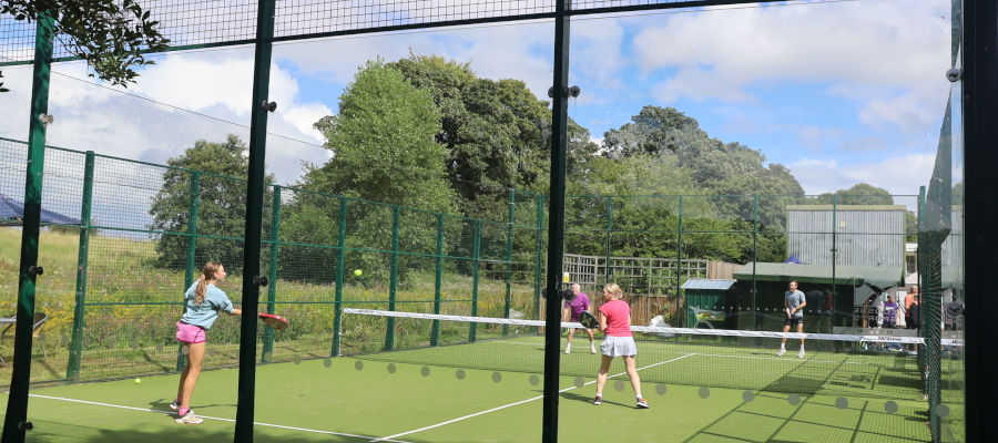 Learn to play padel, classes at all levels at Edinburgh padel courts ...