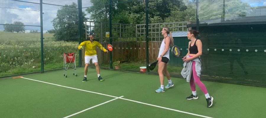 Learn to play padel, classes at all levels at Edinburgh padel courts ...