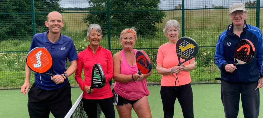 Learn to play padel, classes at all levels at Edinburgh padel courts ...